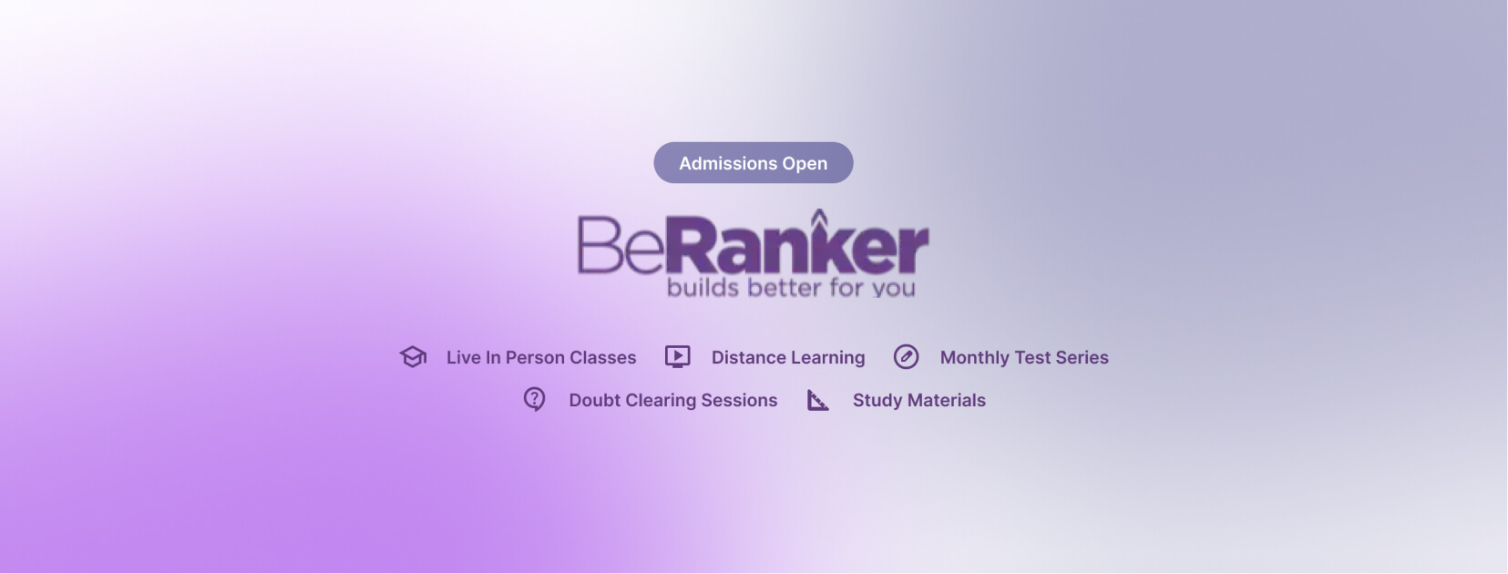 BeRanker - NEET, JEE Mains & Advanced, WBJEE, Foundation Coaching Institute